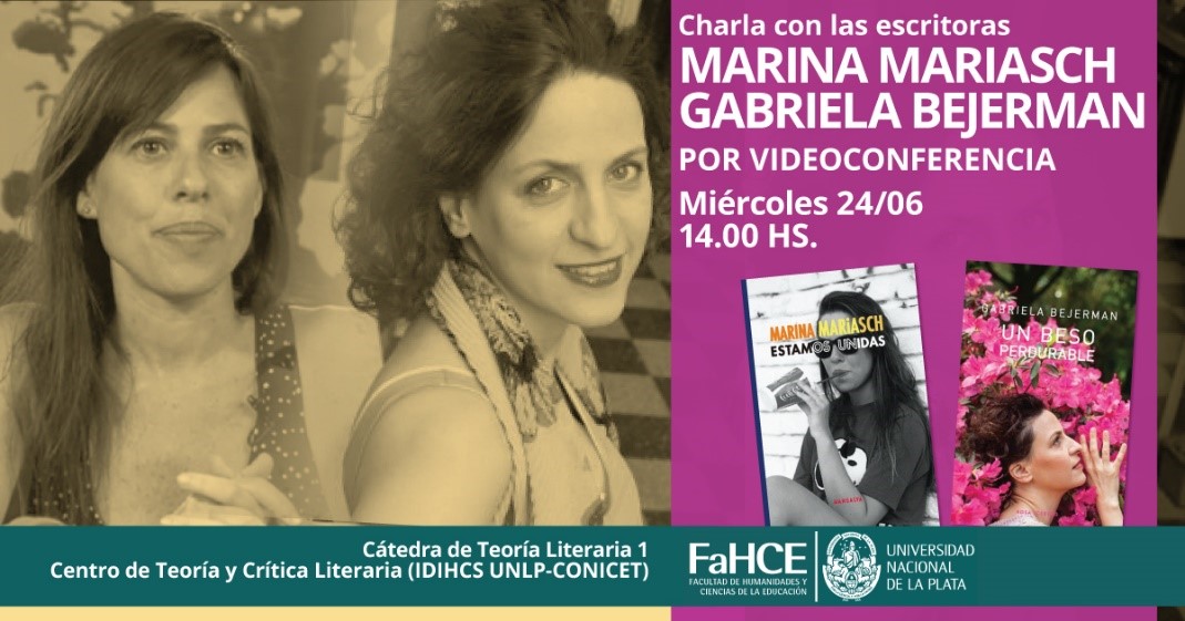 Clase de Teoría Literaria 1 FaHCE UNLP con las escritoras Marina ...