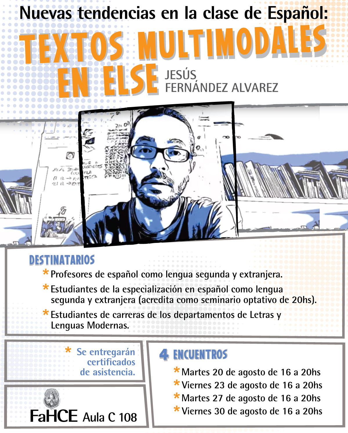 Curso "Textos multimodales en ELSE" AULA B 111 - IdIHCS - ELSE